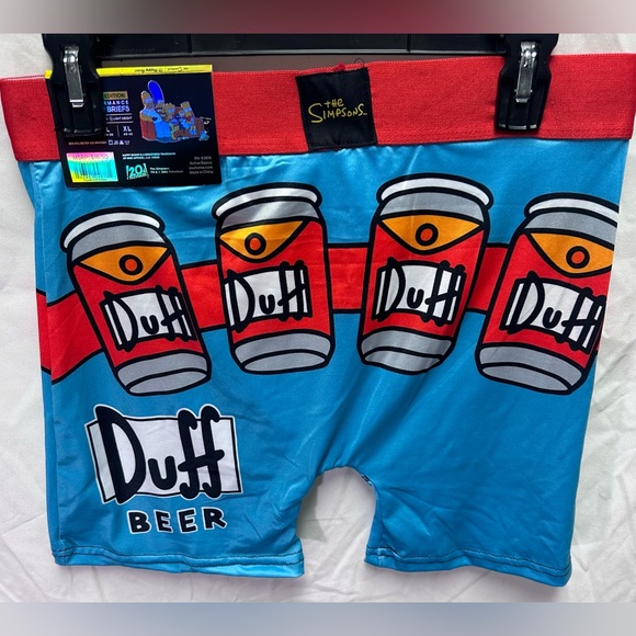 Underwear & Socks | Happy Boxer The Simpsons Duff Beer Boxer Briefs ...